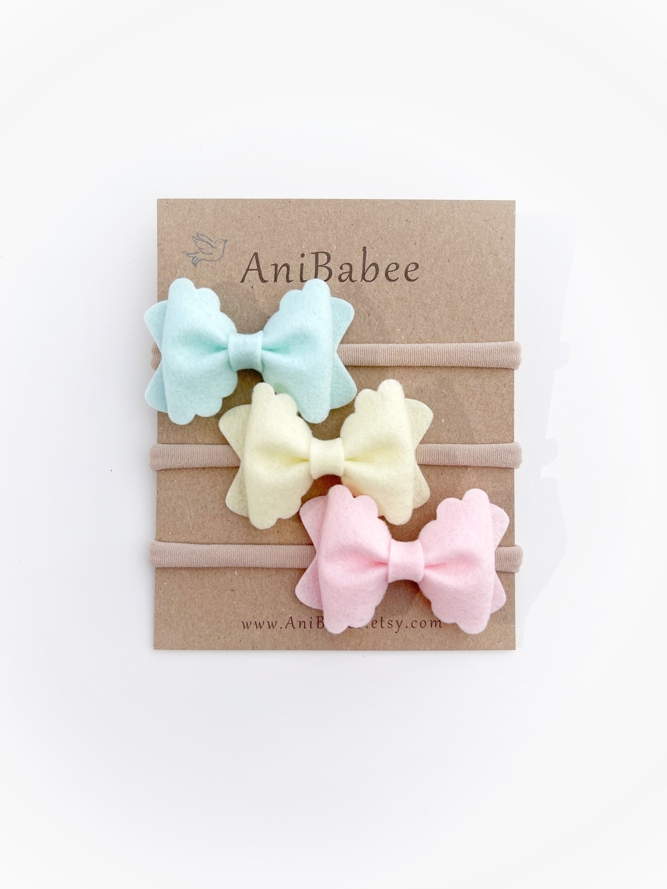 Baby Bow Headband Hair Bows Newborn Headband Baby Headband - Etsy