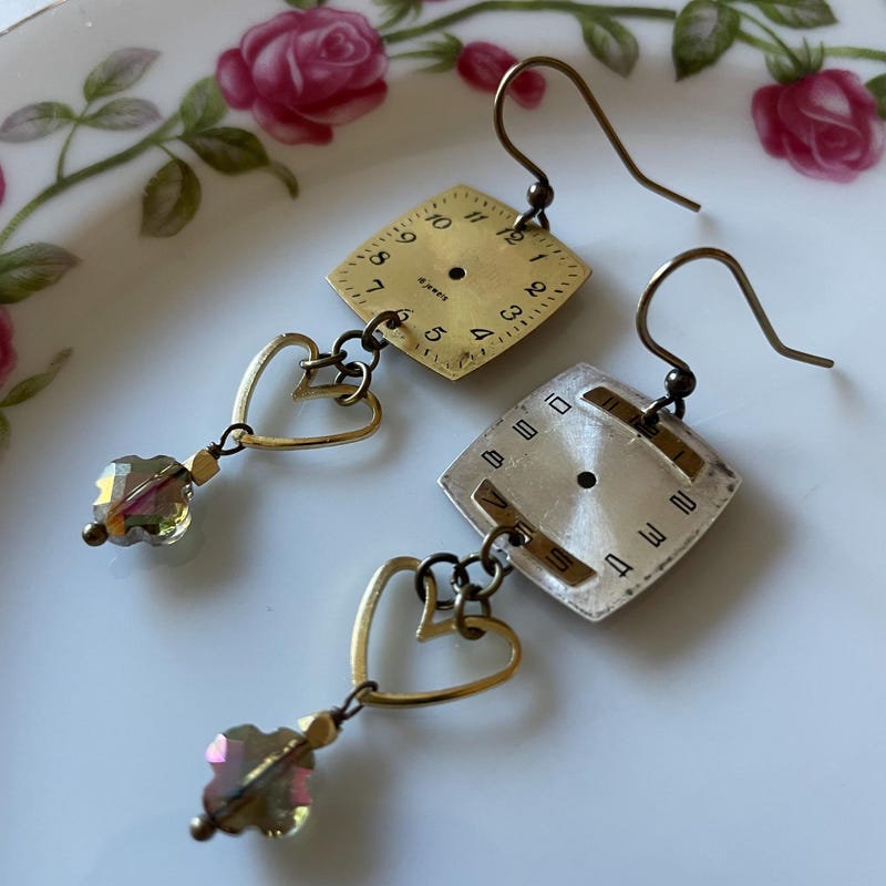 Repurposed Clock - Etsy
