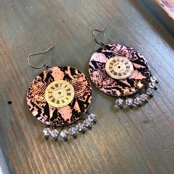 Repurposed Clock - Etsy