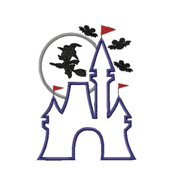 Character Inspired Miss Mouse Halloween Spooky Castle | Etsy