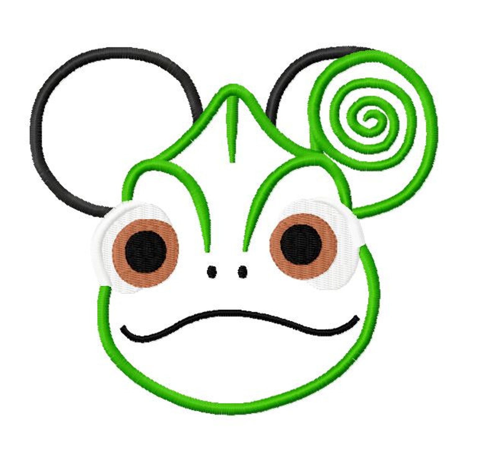 Character Mouse Inspired Pascal Embroidery Applique Design - Etsy