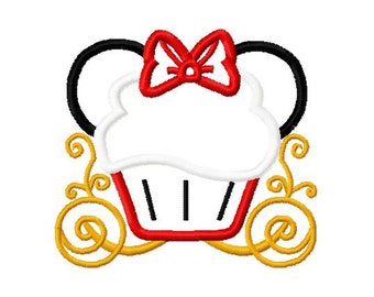 Character Inspired Princess Cindy Rella Embroidery Applique | Etsy