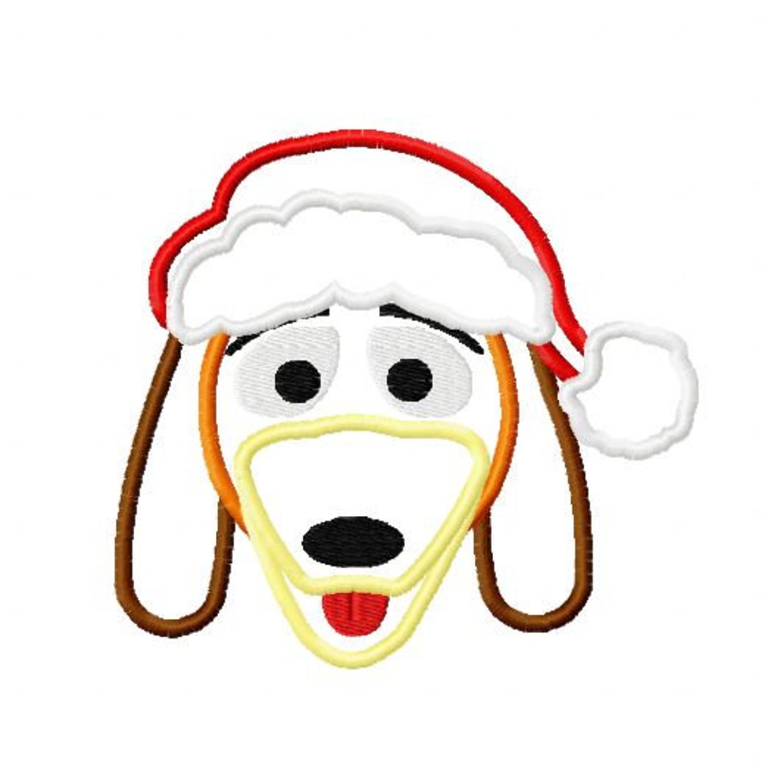 Character Inspired Toy Book Slinkee Stretch Dog With Santa Hat ...