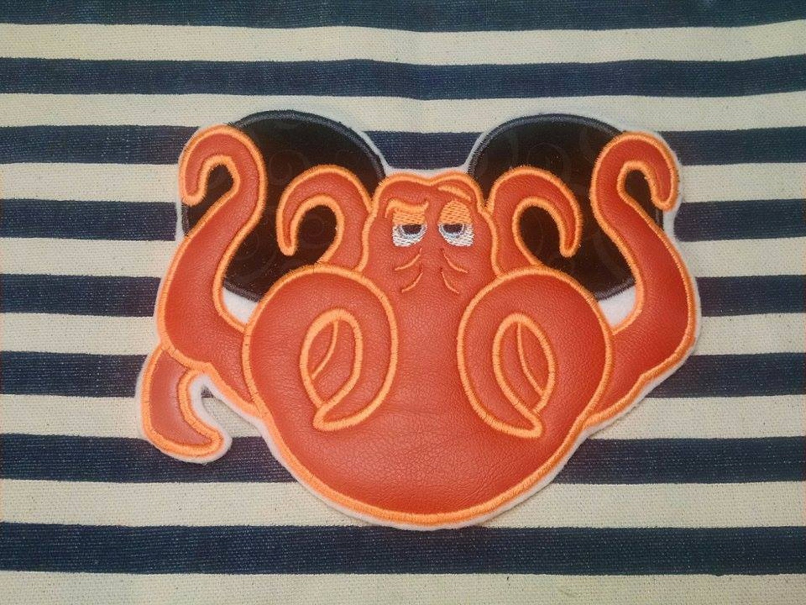 Character Inspired Septopus Hank Embroidery Applique Design | Etsy