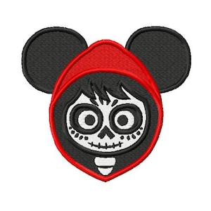 Character Inspired Mister Mouse Coco Day of the Dead Embroidery ...