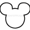 Character Inspired Miss Mouse Castle Embroidery Applique Design - Etsy