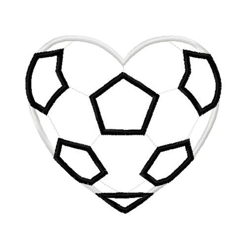 Soccer Applique - Etsy