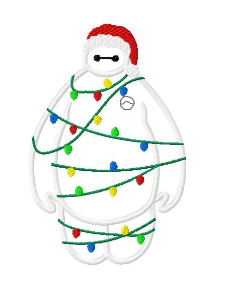 Character Inspired Christmas Santa Baymax Hero With Lights - Etsy