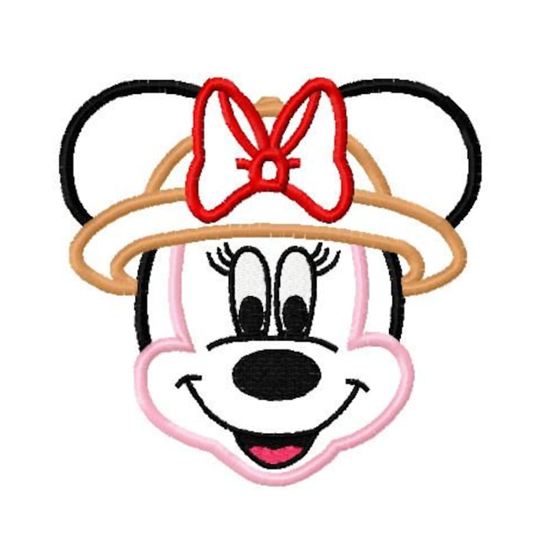 Minnie Safari Face - Etsy