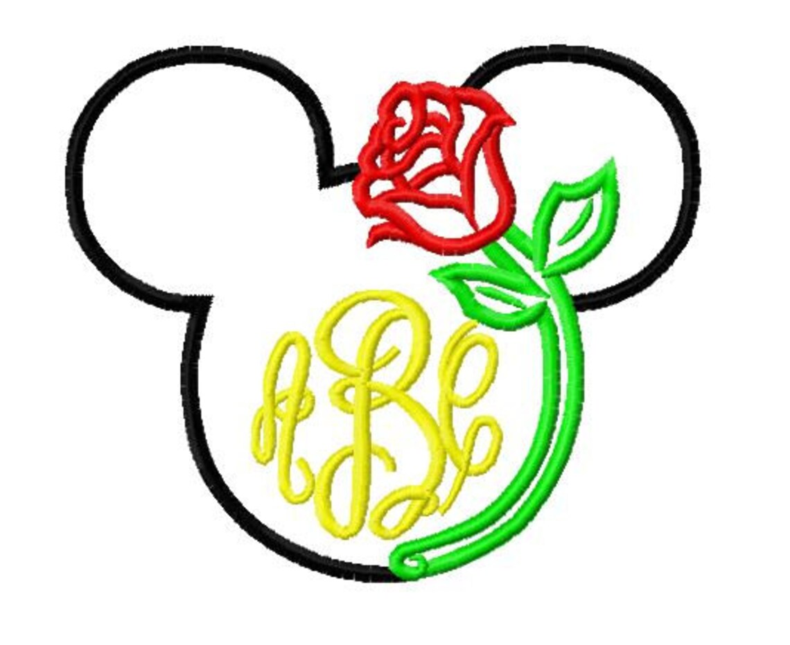 Character Inspired Mouse Princess Beast Belle Beauty Rose - Etsy