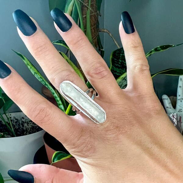 Quartz Point Ring - Etsy