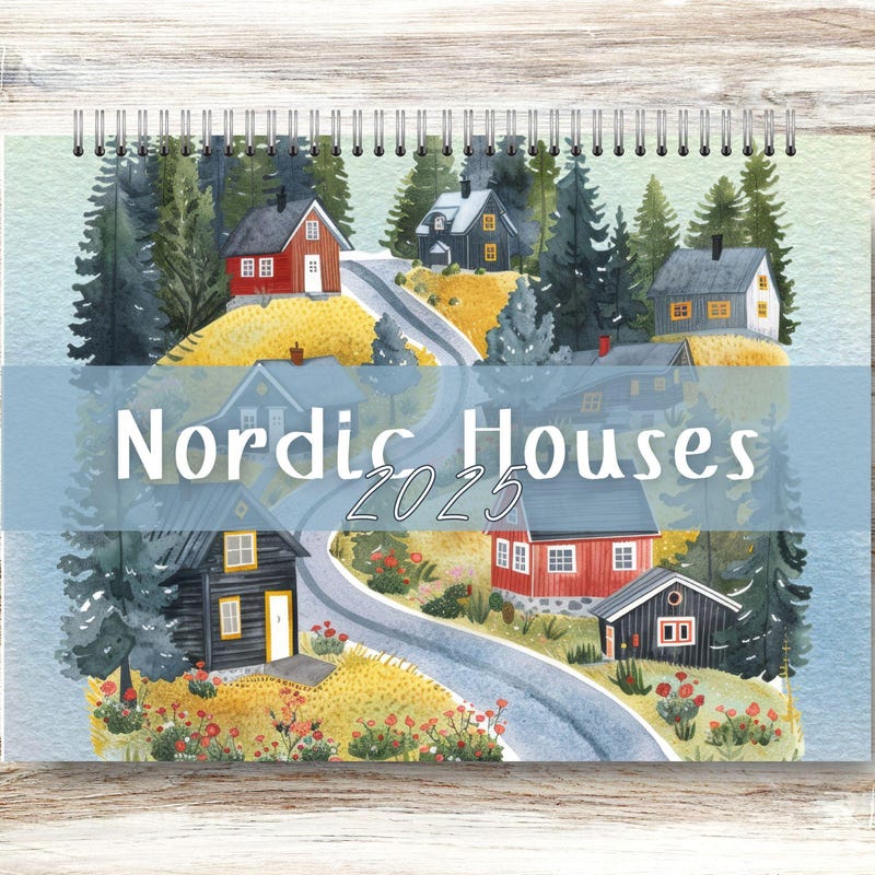 Nordic Calendar - Etsy