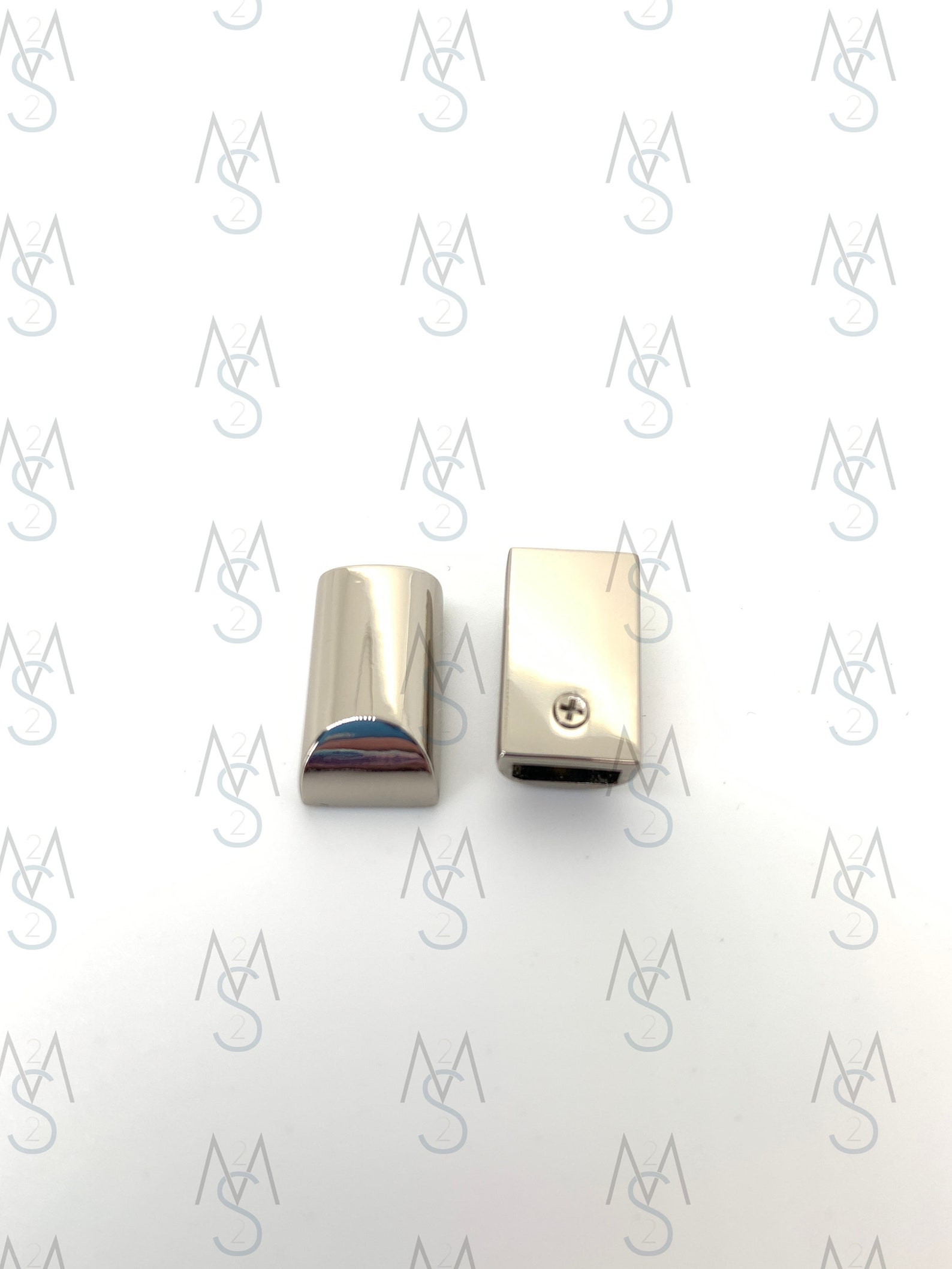 Zipper End Caps - Metal Zipper End Caps - End Tabs - Strap End Caps ...