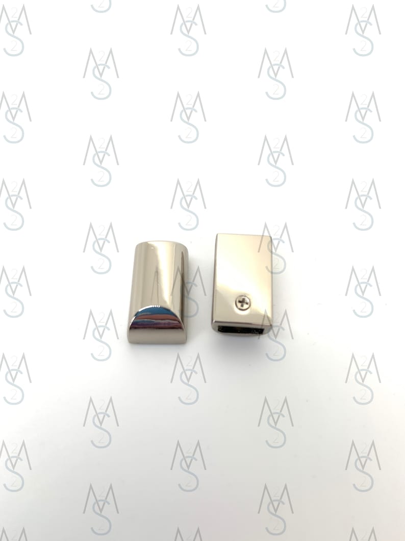 Zipper End Caps - Metal Zipper End Caps - End Tabs - Strap End Caps ...