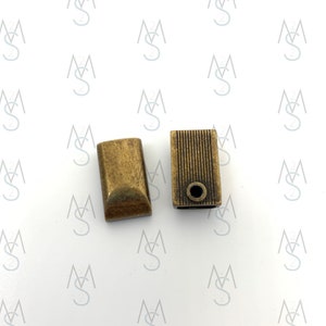 Zipper End Caps - Metal Zipper End Caps - End Tabs - Strap End Caps ...
