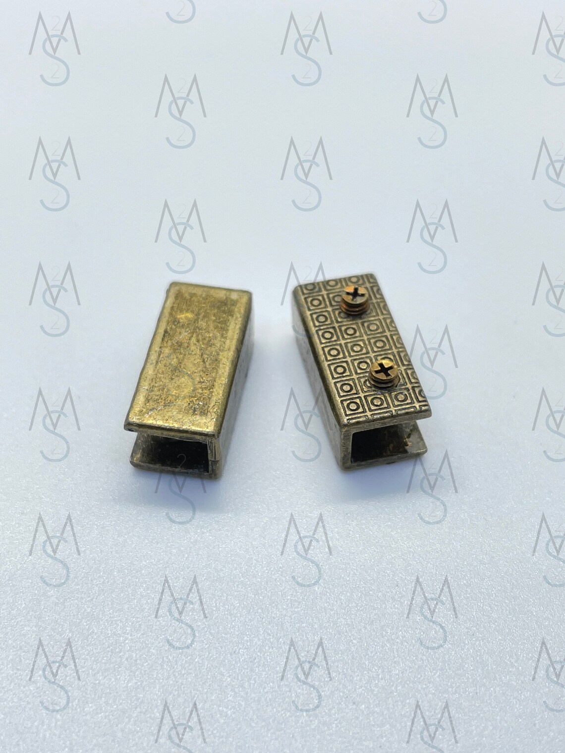 Metal Strap Ends - 3/4-inch - Strap End Caps - Bag Hardware - 2 Minutes ...