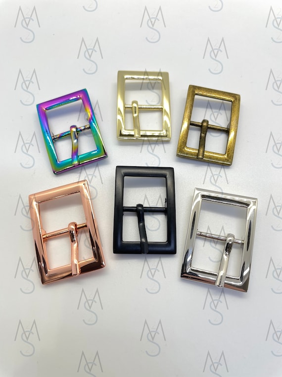 Pin Buckles Double Ended 3/4-inch Wide Belt Buckle Strap - Etsy