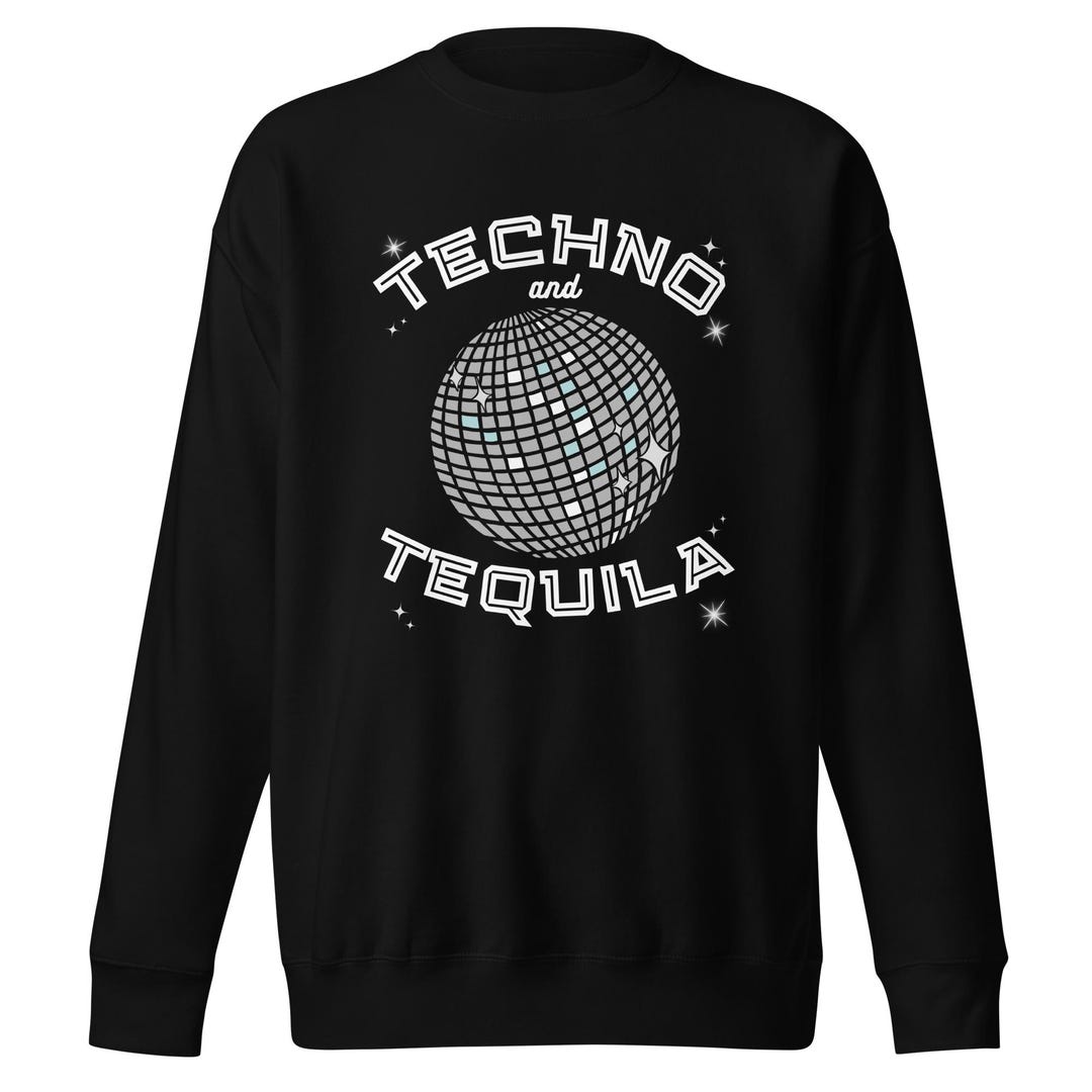 Techno and Tequila Shirt, Techno Shirt (techno, EDM, Rave Clothes ...