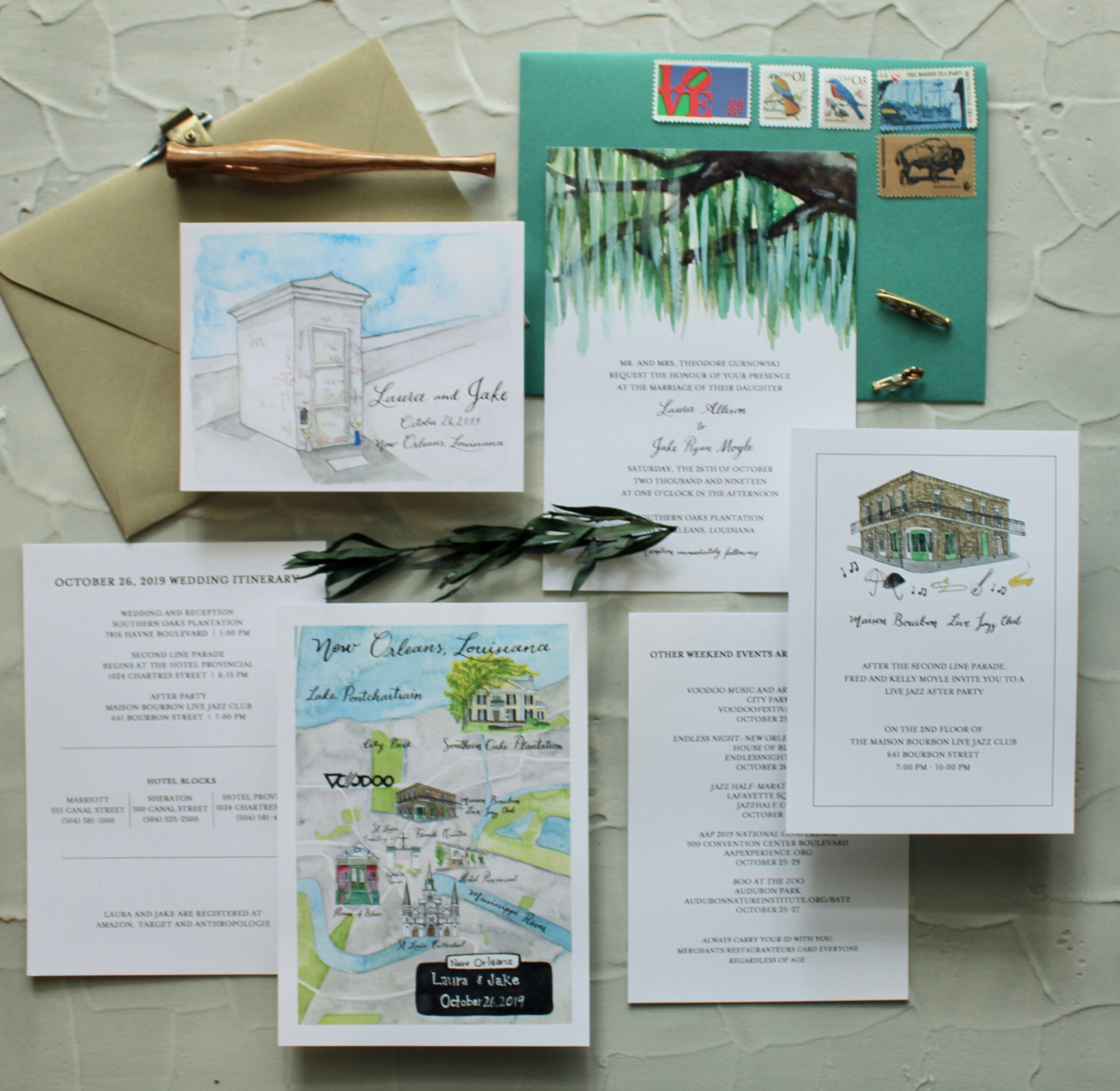 Fully custom wedding invitations Design | Etsy