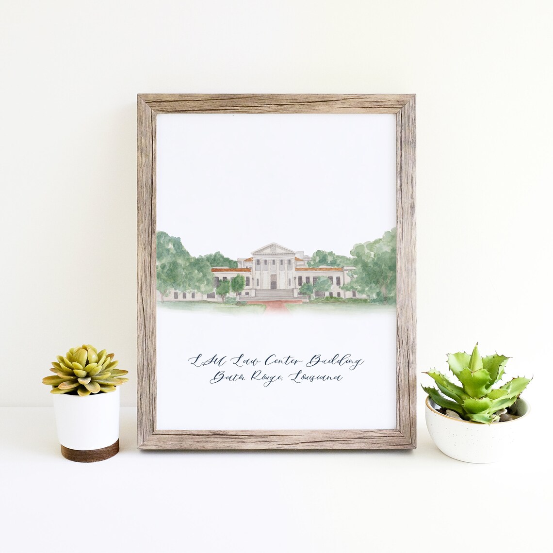 LSU Law Center Building Fine Art Print 8x10 Grad Gift - Etsy