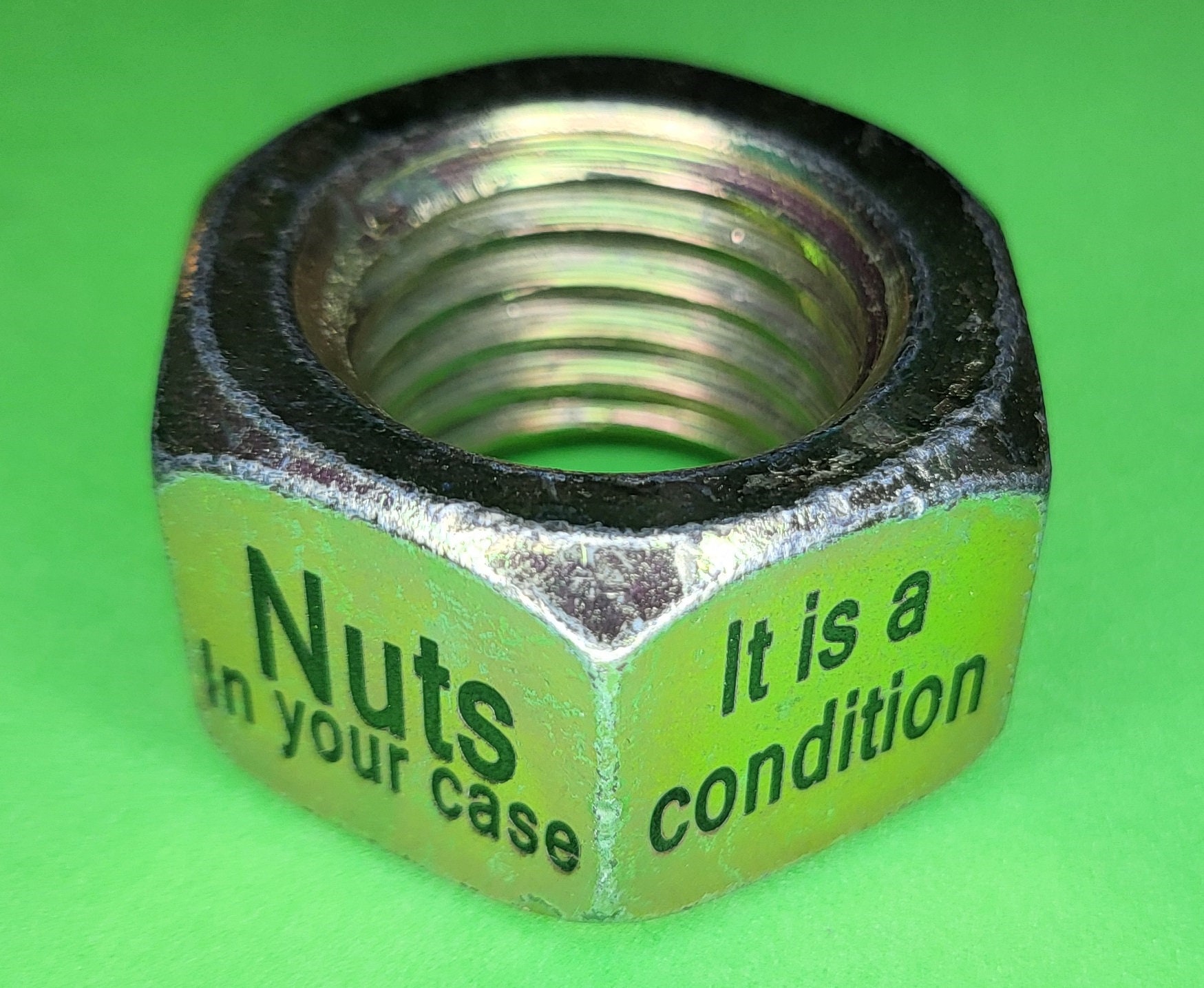 Funny Nuts: Nuts in Your Case - It is a Condition - Etsy