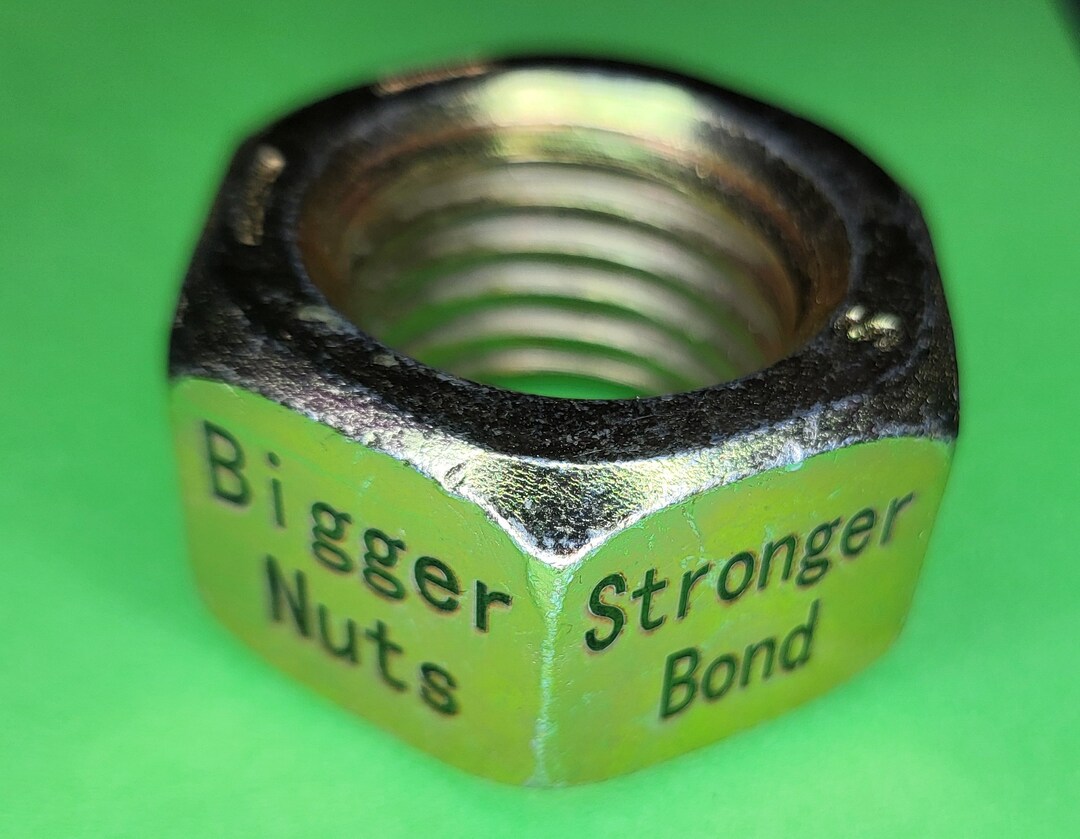 Funny Nuts: Bigger Nuts - Stronger Bond - Etsy