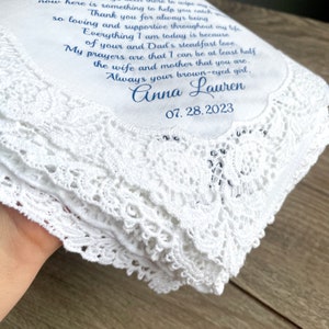 Christian Gifts for Women Custom Bible Verse Personalized Handkerchief ...
