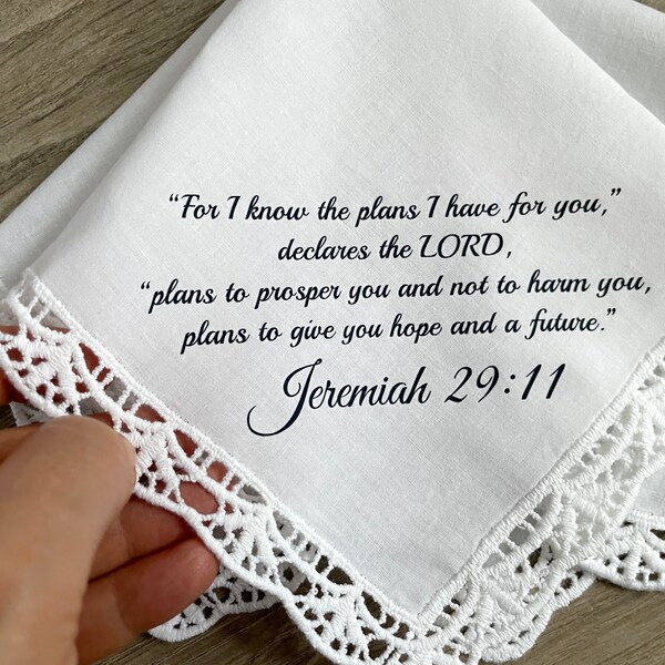 Bible Handkerchief - Etsy