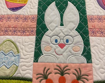 Embroidered Easter Table Runner - Etsy
