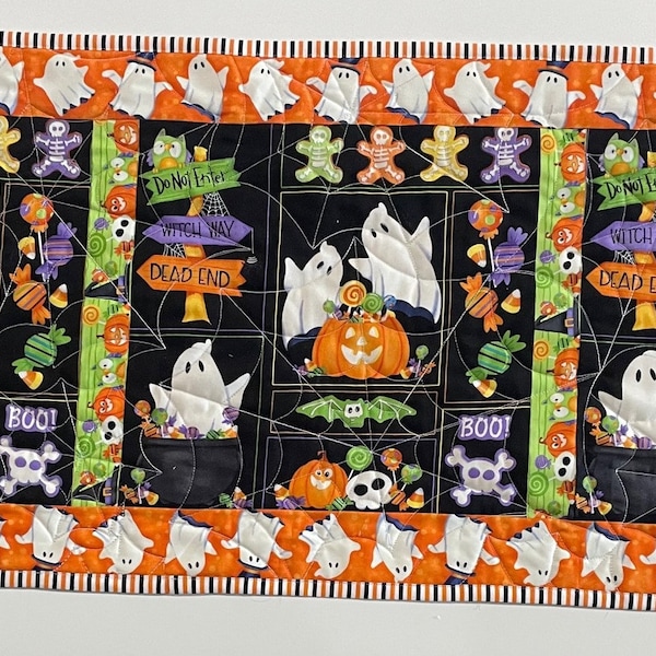 Halloween Table Runner Patterns - Etsy