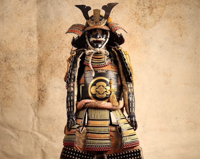 Vintage Japanese Yoroi Samurai Kabuto Armour A Set (24A-16) - Etsy