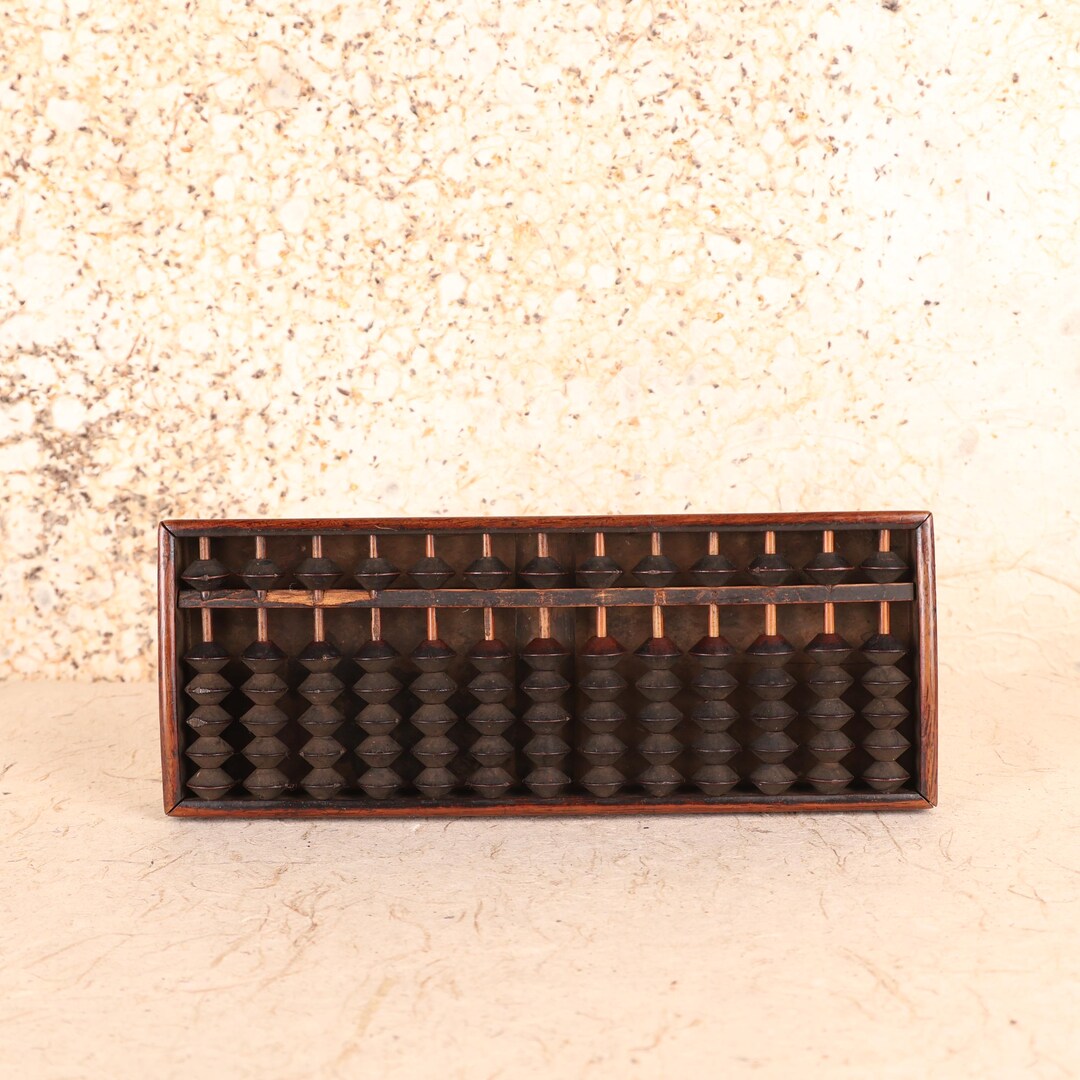 Antique Japanese Soroban Abacus — Wood (SKU: 25S-805-2) - Etsy Canada