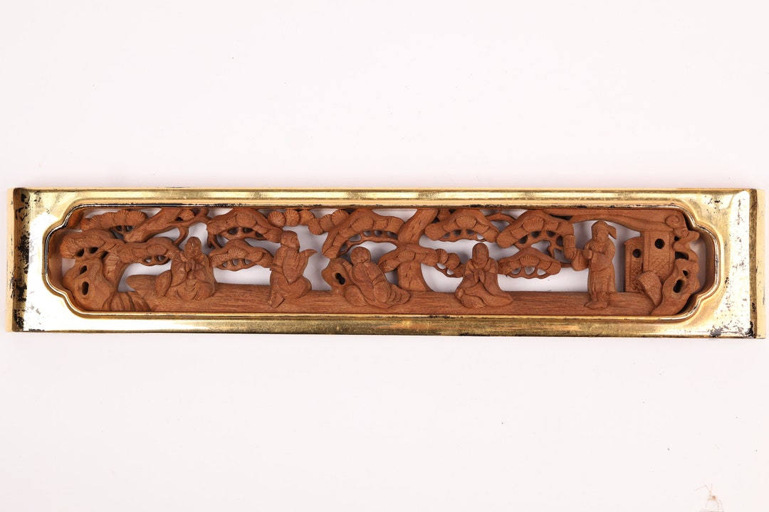 Antique Japanese Buddhist Temple Ranma (24A-159-1) - Etsy