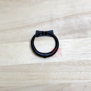 Tansu Handle, Moon Pulls, Cast Iron Handle. - Etsy