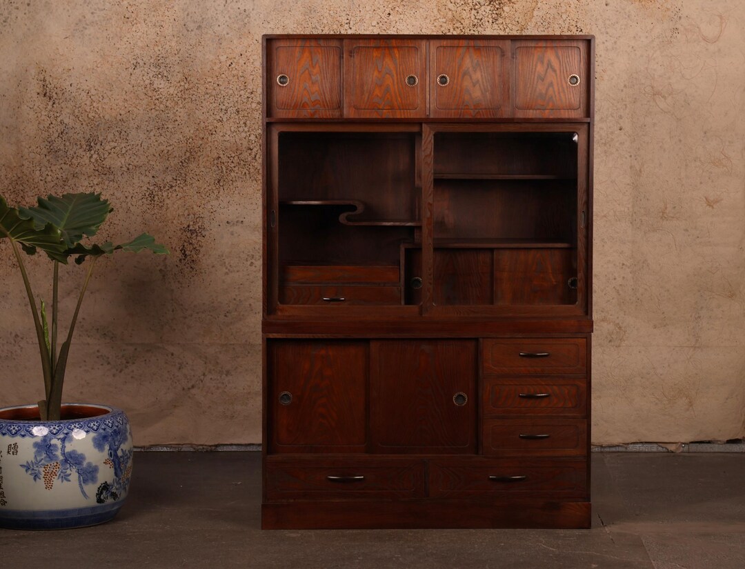 Vintage Japanese Cha Tansu Tea Chest 24J-C309 - Etsy