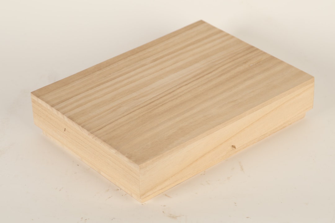 Japanese Kiri Wood Storage Box (23O-453) - Etsy