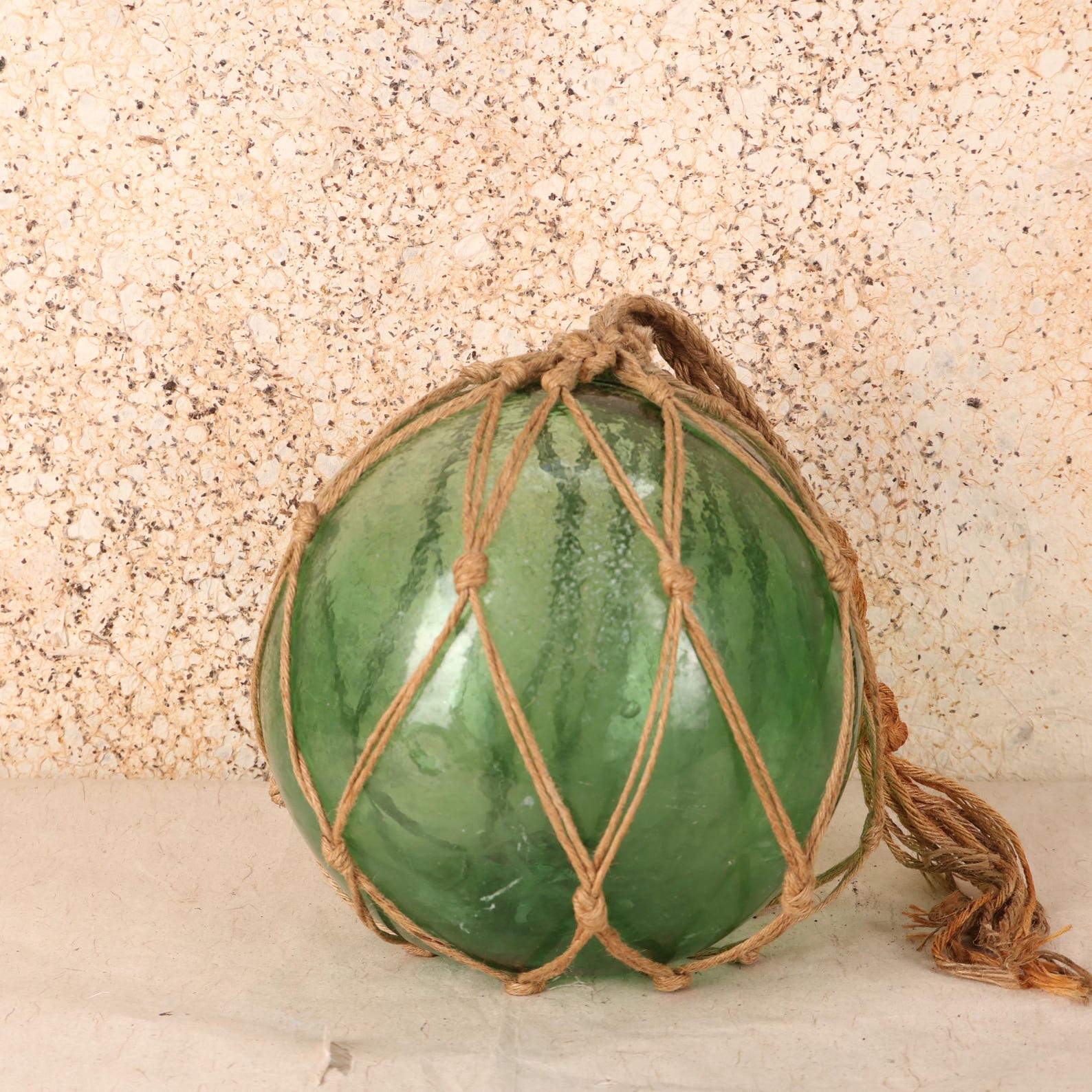 Antique Japanese Glass Float— Glass, 1950, Showa Era (SKU: 25D-322) - Etsy