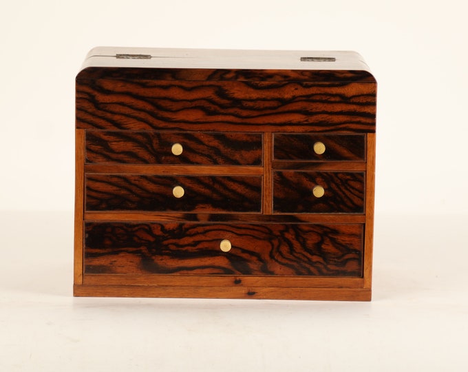 Vintage Japanese Sewing Box / Haribako Persimmon 23O-444-2 - Etsy