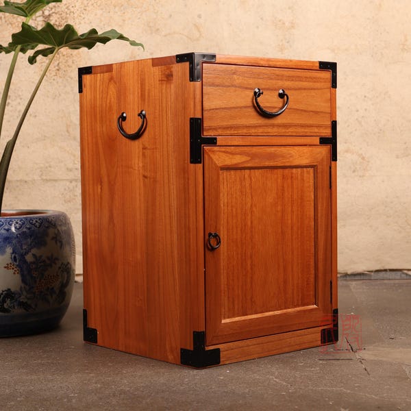 Tansu Nightstand - Etsy