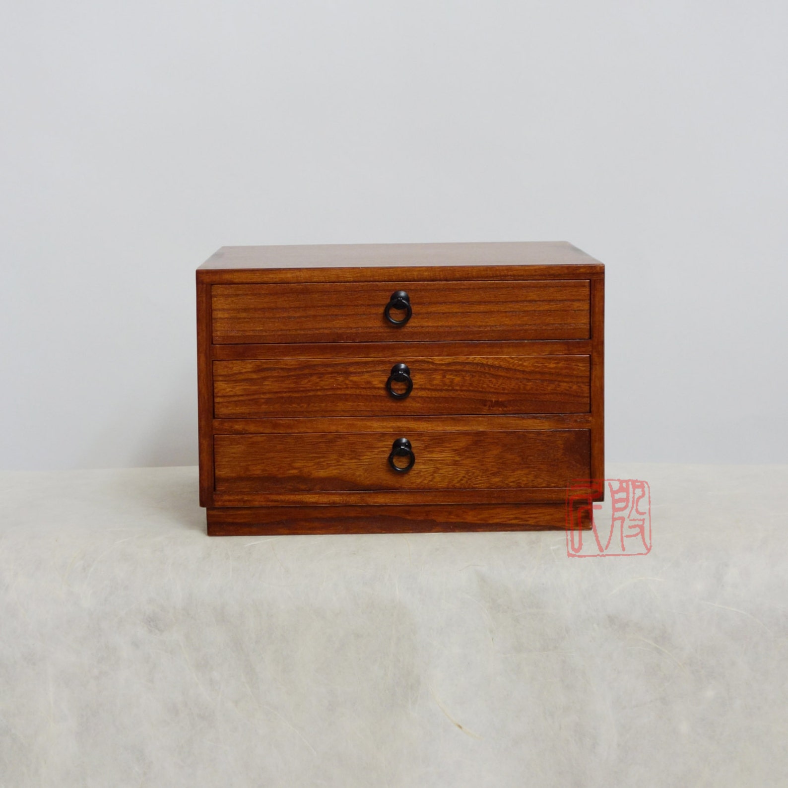 Japanese Style Jewelry Box Hand Made With Solid Kiri Wood. - Etsy
