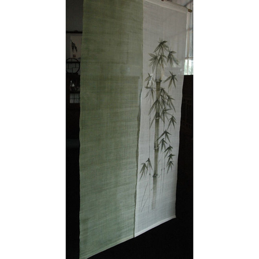 Traditional Linen Noren, Door Way Curtain. (05KD85) 35"w X 59"l - Etsy
