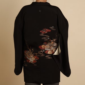 Vintage Japanese Haori Jacket, Kimono Jacket, (36-5) - Etsy
