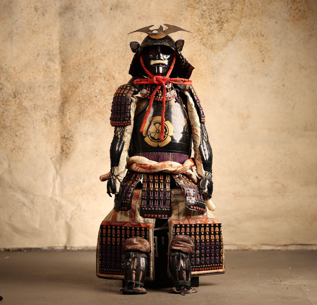 Vintage Japanese Yoroi Samurai Kabuto Armour A Set (24A-145) - Etsy