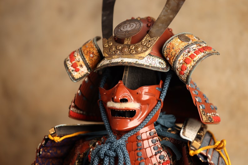 Vintage Japanese Yoroi Samurai Kabuto Armour A Set (24A-84) - Etsy