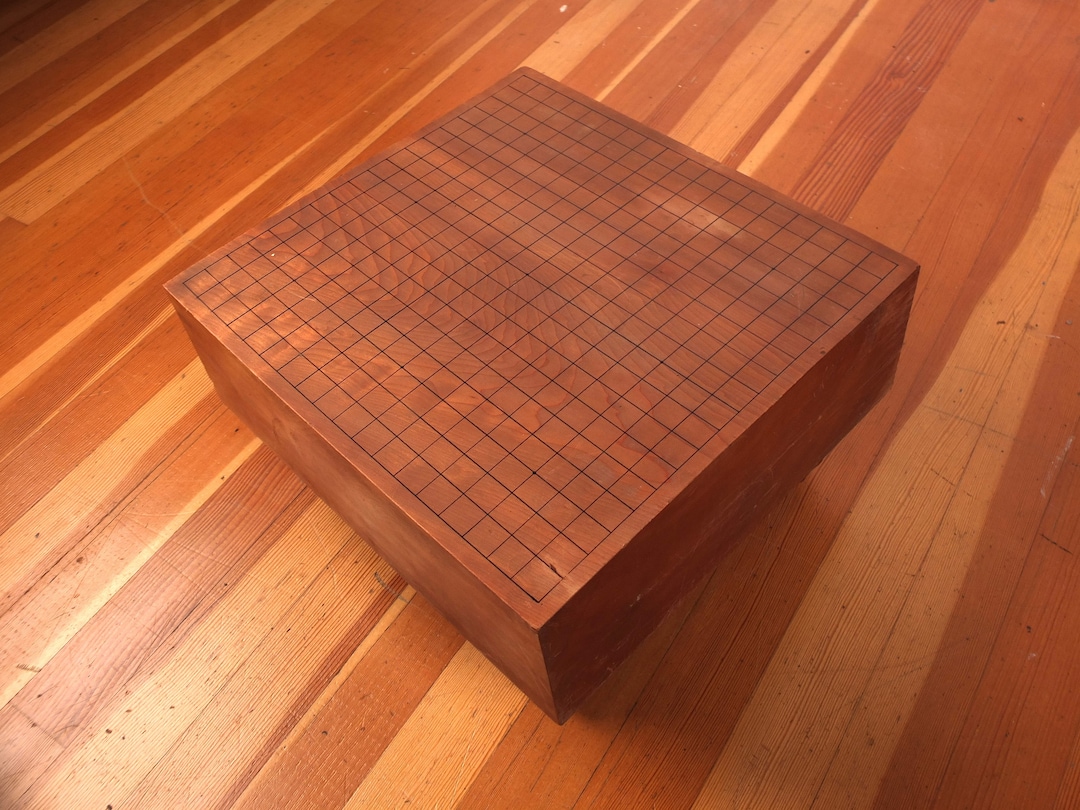 Japanese Go Board Go Ban Kaya Wood Go Game 23O-464-2 Board - Etsy