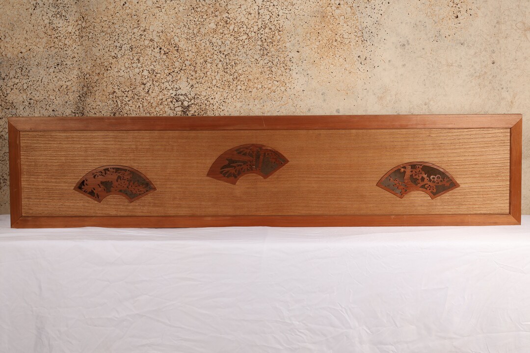 Vintage Japanese Ranma Transom Natural Wood (24A-103-1) - Etsy