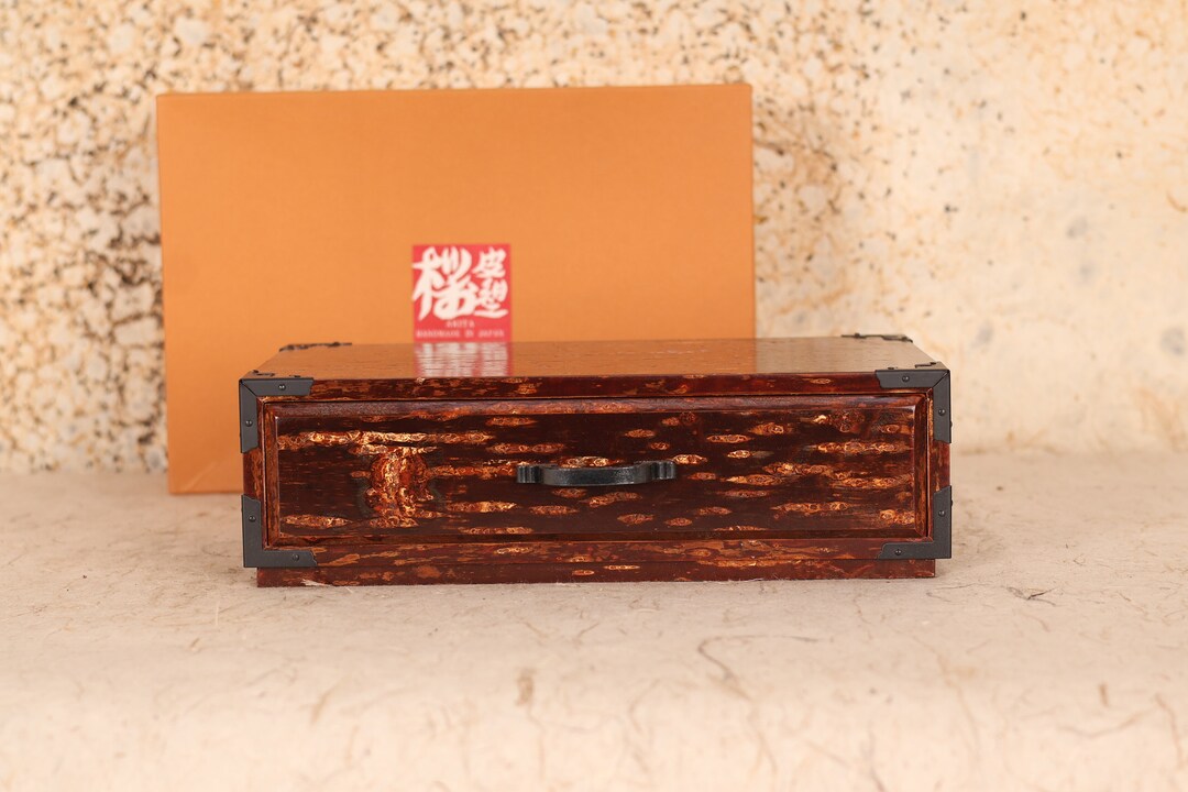 Japanese Sakura Burk Drawers Box 24A-236-1 - Etsy