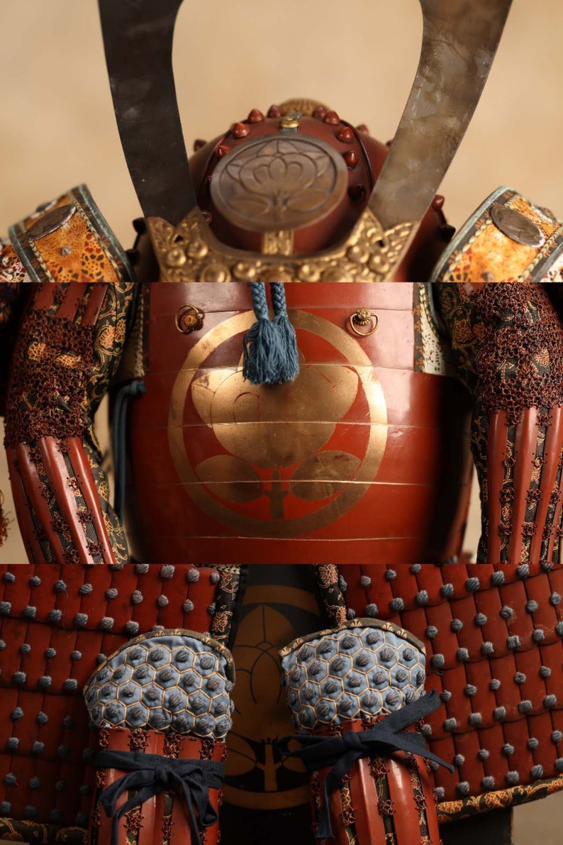 Vintage Japanese Yoroi Samurai Kabuto Armour A Set (24A-84) - Etsy