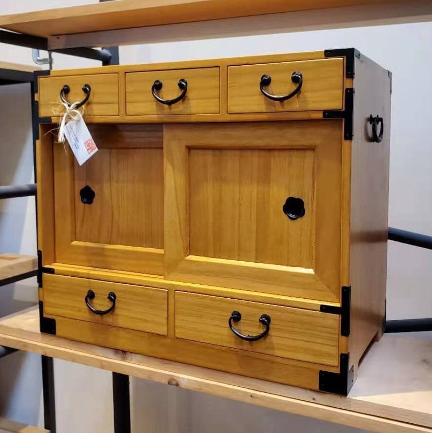 Japanese Style Artisan's Chest Hand Made With Solid Kiri - Etsy