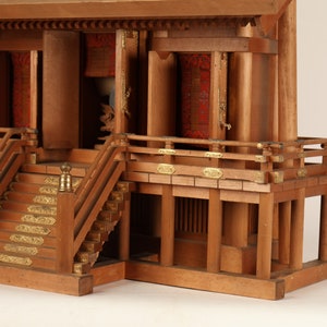 Vintage Japanese Shinto Shrine Yashiro Omiya Kamidana (23O-431) - Etsy